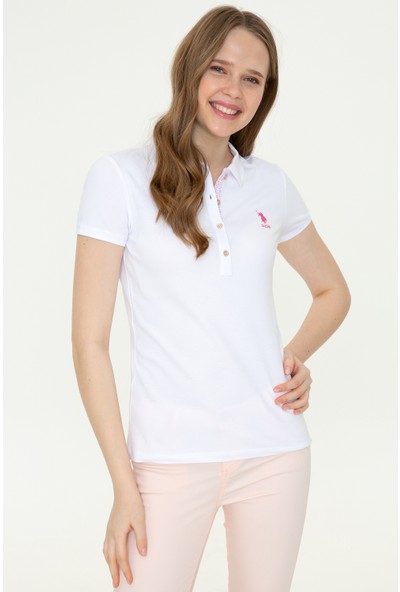 U.S. Polo Assn. Beyaz T-Shirt Basic 50246287-VR013