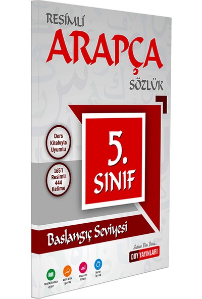 Ddy Yayınları 5. Sınıf Resimli Arapça Sözlük