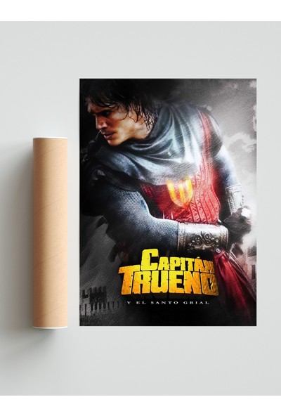 Fizello El Capitán Trueno Y El Santo Grial Ispanyolca Poster Fizello El Capitán Trueno Y El Santo Grial Ispanyolca Poster