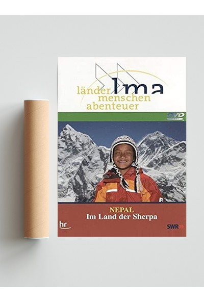 Fizello Nepal Im Land Der Sherpa Almanca Poster Fizello Nepal Im Land Der Sherpa Almanca Poster