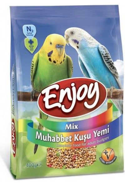 petzanya Enjoy Mix Muhabbet Kuşu Yemi 400GR