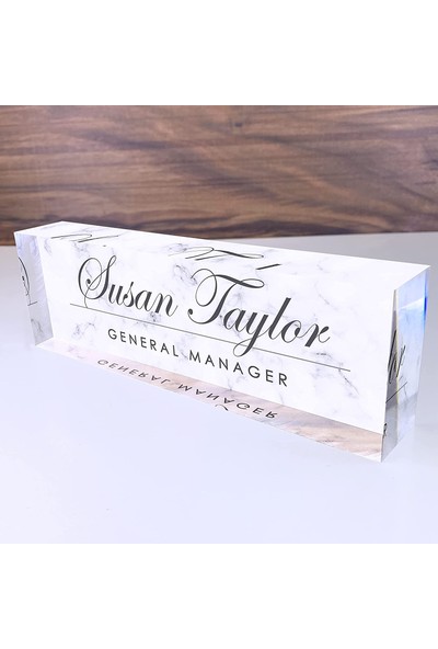 Hediye Marketi17 Ofis Masası Dekoru Kişiye Özel Isimlik Masa Aksesuarları Beyaz Mermer Tasarım Hediye Marketi17 Ofis Masası Dekoru Kişiye Özel Isimlik Masa Aksesuarları Beyaz Mermer Tasarım