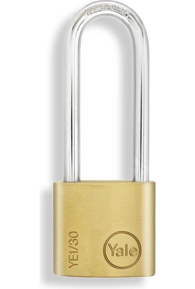 Kale Yale 30 mm Pirinç Asma Kilit (Uzun Halka) - Blister Kale Yale 30 mm Pirinç Asma Kilit (Uzun Halka) - Blister