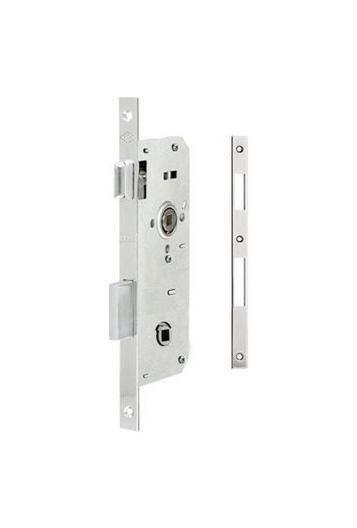 Kale 169R 40MM Banyo-Wc Kilidi Rozet Delikli Nikel