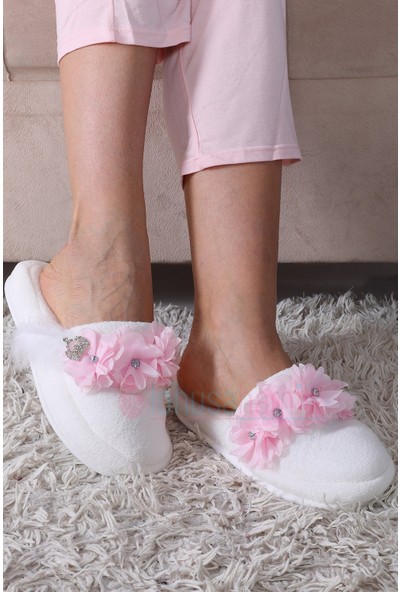 Lohusa Hamile LH12083 Pembe Lotus Lohusa Terliği Lohusa Hamile LH12083 Pembe Lotus Lohusa Terliği