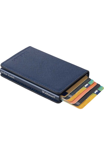 Walsmart Slim Safiano Akıllı Mekanizmalı Cüzdan Walsmart Slim Safiano Akıllı Mekanizmalı Cüzdan