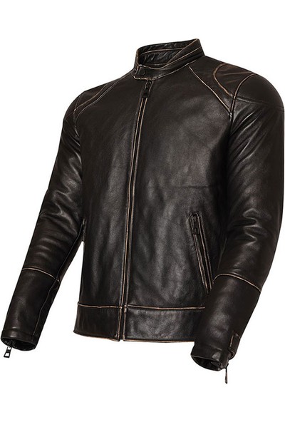 Vexo Vintage Deri Mont Siyah