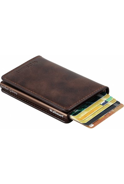 Walsmart Slim Crazy Akıllı Mekanizmalı Cüzdan Walsmart Slim Crazy Akıllı Mekanizmalı Cüzdan