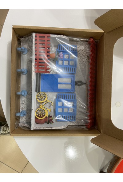 Mk Yapı Market Mkyap Market Anahtarlık, Ev Görünümlü Anahtarlık, Duvara Asmalık Anahtarlık, Ev ve Ofis