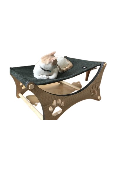 Axolotl Portatif Kedi Hamağı, Dekoratif Kedi Yatağı