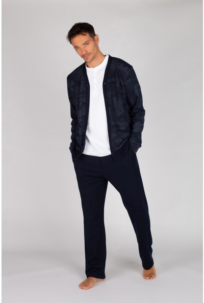 Erkek Hırkalı Triko Takım