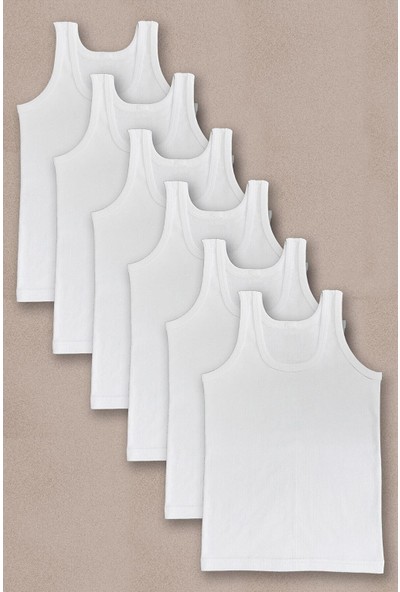 Baytas Baytaş Çocuk Atlet Pamuklu Atlet 6'lı