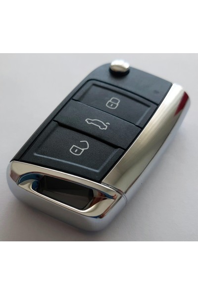 Skilit Volkswagen Polo Yeni Model Anahtar Kumanda Kabı HU162 Uçlu