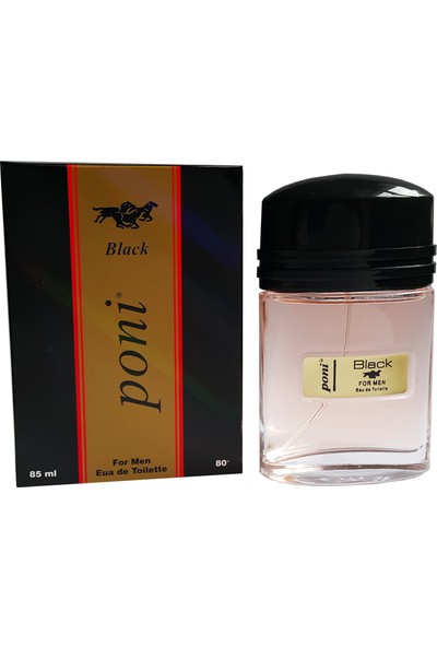 Poni Black Edt 85 ml Erkek Parfüm