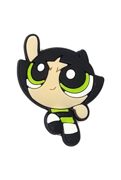 İnvitro Medikal Powerpuff Girls Çizgi Film Karakteri Crocs Terlik Süsleri O24