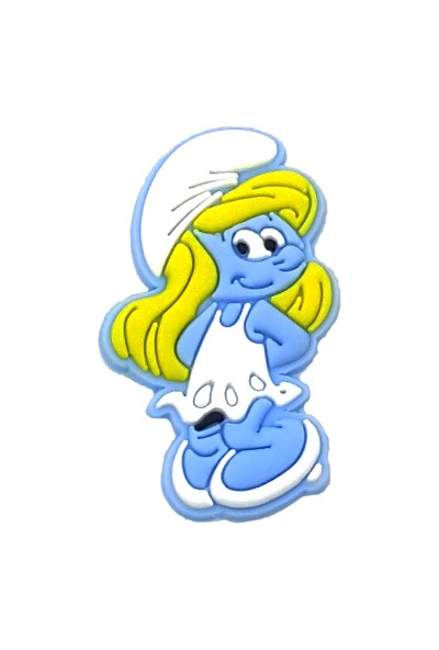 İnvitro Medikal Şirinler Çizgi Film Karakteri Crocs Terlik Süsleri O41