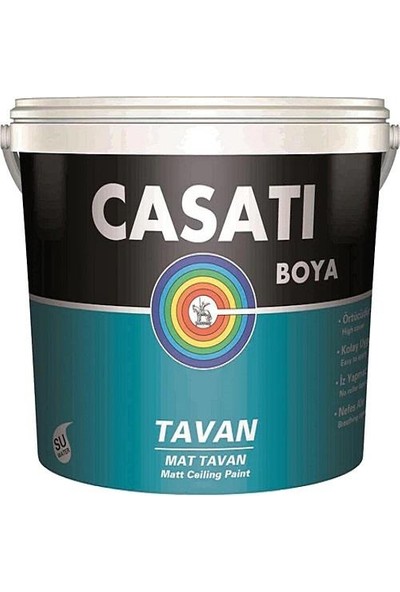 Dyo Casati Allegro Tavan Boyası 10 kg Beyaz Dyo Casati Allegro Tavan Boyası 10 kg Beyaz