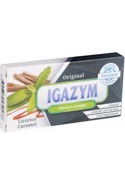 Igazym Meyan & Karamel Aromalı Emilebilir Tablet 20 Adet Igazym Meyan & Karamel Aromalı Emilebilir Tablet 20 Adet