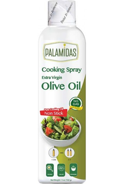 Palamidas Soğuk Sıkım Natürel Sızma Zeytinyağı Spray 200 ml