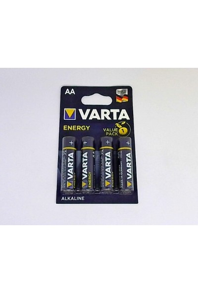 Varta Varta Alkalin Kalem Pil Aa Energy 1.5 V 4'lü 4106 Varta Varta Alkalin Kalem Pil Aa Energy 1.5 V 4'lü 4106