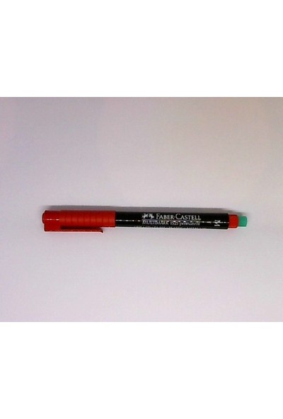 Faber-Castell Faber-Castell Asetat Kalemi Permanent M Seri Kırmızı 1525 21 Faber-Castell Faber-Castell Asetat Kalemi Permanent M Seri Kırmızı 1525 21