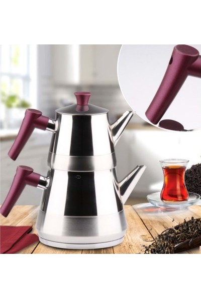 Lines Piramit Çaydanlık Mega Lines Piramit Çaydanlık Mega