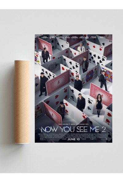 Fizello Now You See Me 2 Ingilizce Poster