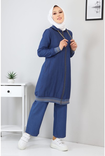 Armalı Kot Takım Lacivert