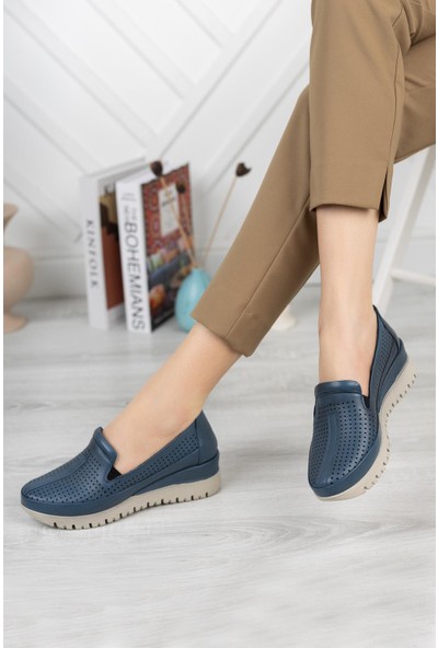 Diego Carlotti Hakiki Deri Kadın Günlük Ayakkabı DD1349