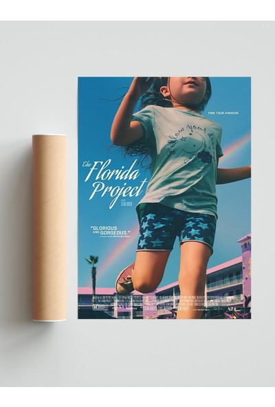Fizello The Florida Project Ingilizce Poster