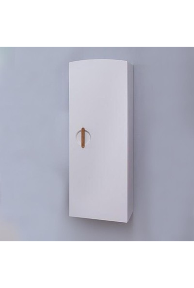 Denko Natura 35CM Beyaz Banyo Boy Dolabı Denko Natura 35CM Beyaz Banyo Boy Dolabı