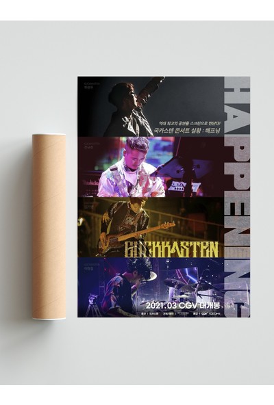 Fizello 국카스텐 콘서트 실황 : 해프닝 Korece Poster Fizello 국카스텐 콘서트 실황 : 해프닝 Korece Poster