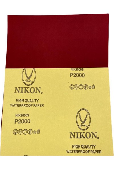 Nikon 2000S Otomotiv Su Zımparası 2000 Kum