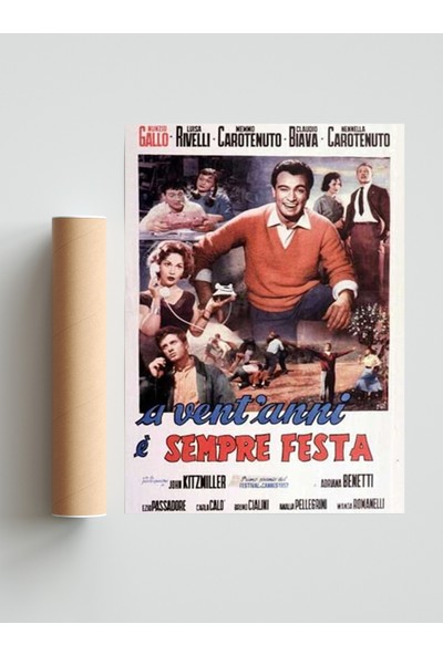 Fizello A Vent'anni È Sempre Festa Italyanca Poster