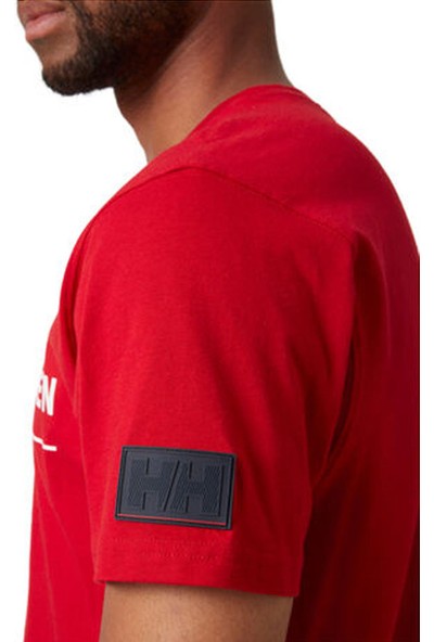 Helly Hansen Rwb Graphic Erkek Kırmızı Tişört