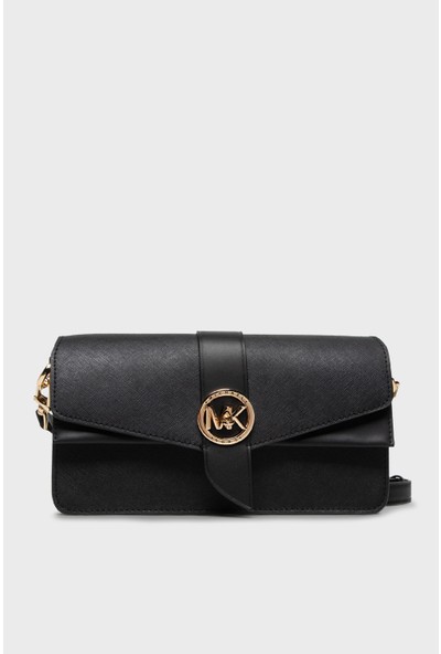 Michael Kors Logolu Ayarlanabilir ve Çıkarılabilir Omuz Askılı Deri Greenwich Çanta Bayan Çanta 30H1GGRL2L 001