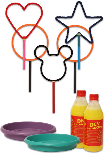 Dev Köpük Baloncuk Mega Set