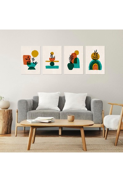 Kitap Şeyleri 4 Parça Sanatsal Tasarım Zeytin Yaprağı Mdf Tablo 20X30 Kitap Şeyleri 4 Parça Sanatsal Tasarım Zeytin Yaprağı Mdf Tablo 20X30