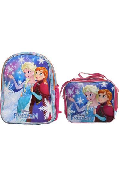 Hakan Çanta Hkn Frozen Ilkokul Seti Sırt Çantası ve Beslenme Çantası