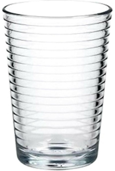 Paşabahçe Çizgili Su Bardağı 6lı