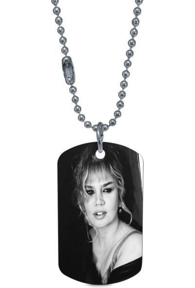 Sezen Aksu Gümüş Renk Künye / Kolye DFT2983 Sezen Aksu Gümüş Renk Künye / Kolye DFT2983