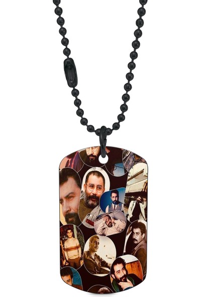 Ahmet Kaya Siyah Renk Künye / Kolye DFT4060 Ahmet Kaya Siyah Renk Künye / Kolye DFT4060