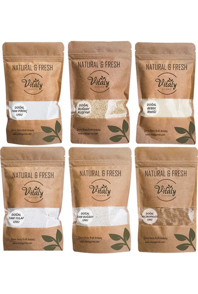 Vitaly Gurme Bebek Besin 6'lı Ek Gıda Seti Vitaly Gurme Bebek Besin 6'lı Ek Gıda Seti