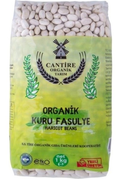 Tire Organik Kooperatifi Kuru Fasulye 1 kg