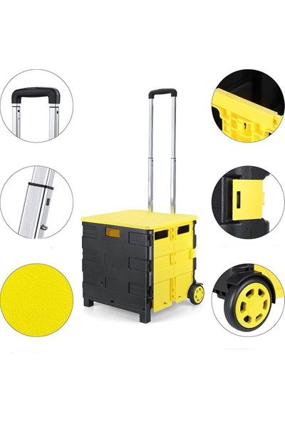 Staxx Power Katlanır Ultra Premium Portatif Çok Fonksiyonlu Koli Yük Paket Taşıma Pazar El Arabası 100 kg Staxx Power Katlanır Ultra Premium Portatif Çok Fonksiyonlu Koli Yük Paket Taşıma Pazar El Arabası 100 kg