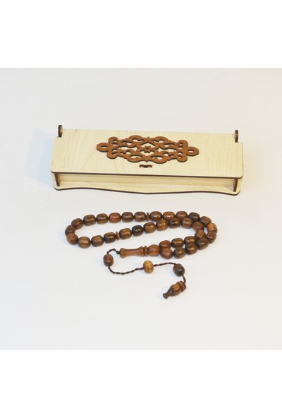 Sağlar El Sanatları 33'lik Usta Işi Kördiken Ağacı Tesbih Muhteşem Işçilik & Ahşap Tesbih Kutusu Sağlar El Sanatları 33'lik Usta Işi Kördiken Ağacı Tesbih Muhteşem Işçilik & Ahşap Tesbih Kutusu