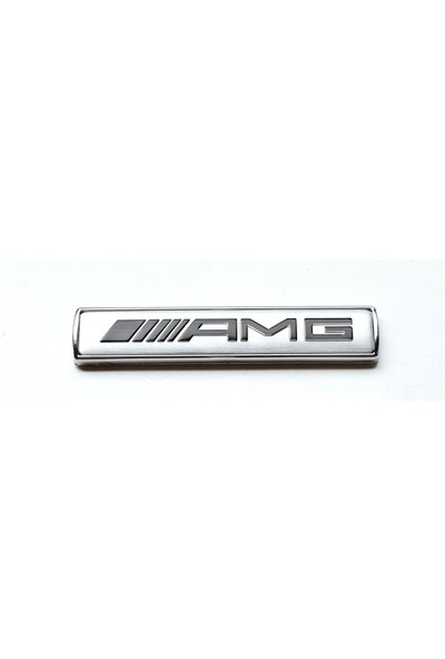 Bimbo Mercedes Amg Çamurluk Arması Gümüş Gri 1.5cm x 7.5cm (1ADET) Bimbo Mercedes Amg Çamurluk Arması Gümüş Gri 1.5cm x 7.5cm (1ADET)