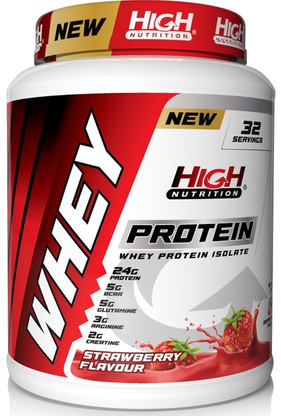 High Nutrition Whey Protein 960 gr Protein Tozu 24 Gram Protein 32 Servis High Nutrition Whey Protein 960 gr Protein Tozu 24 Gram Protein 32 Servis