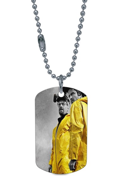 Hero Tasarım Breaking Bad Gümüş Renk Künye / Kolye DFT4280