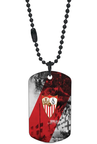 Hero Tasarım Sevilla Siyah Renk Künye / Kolye DFT4515